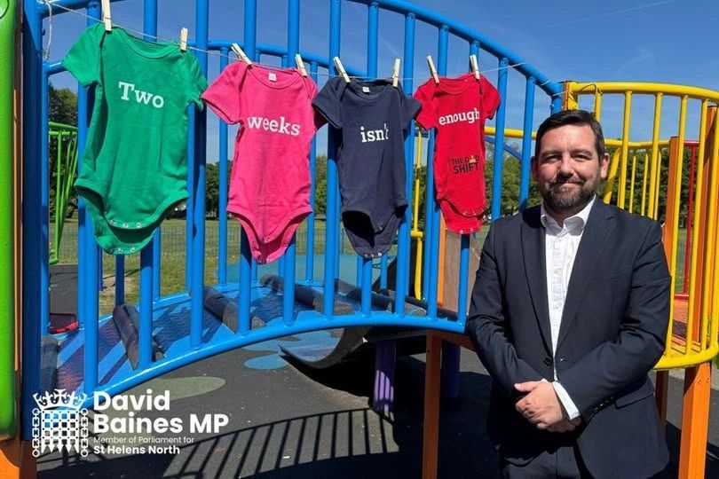 David Baines joins Dad Shift Campaign for extra paternity leave