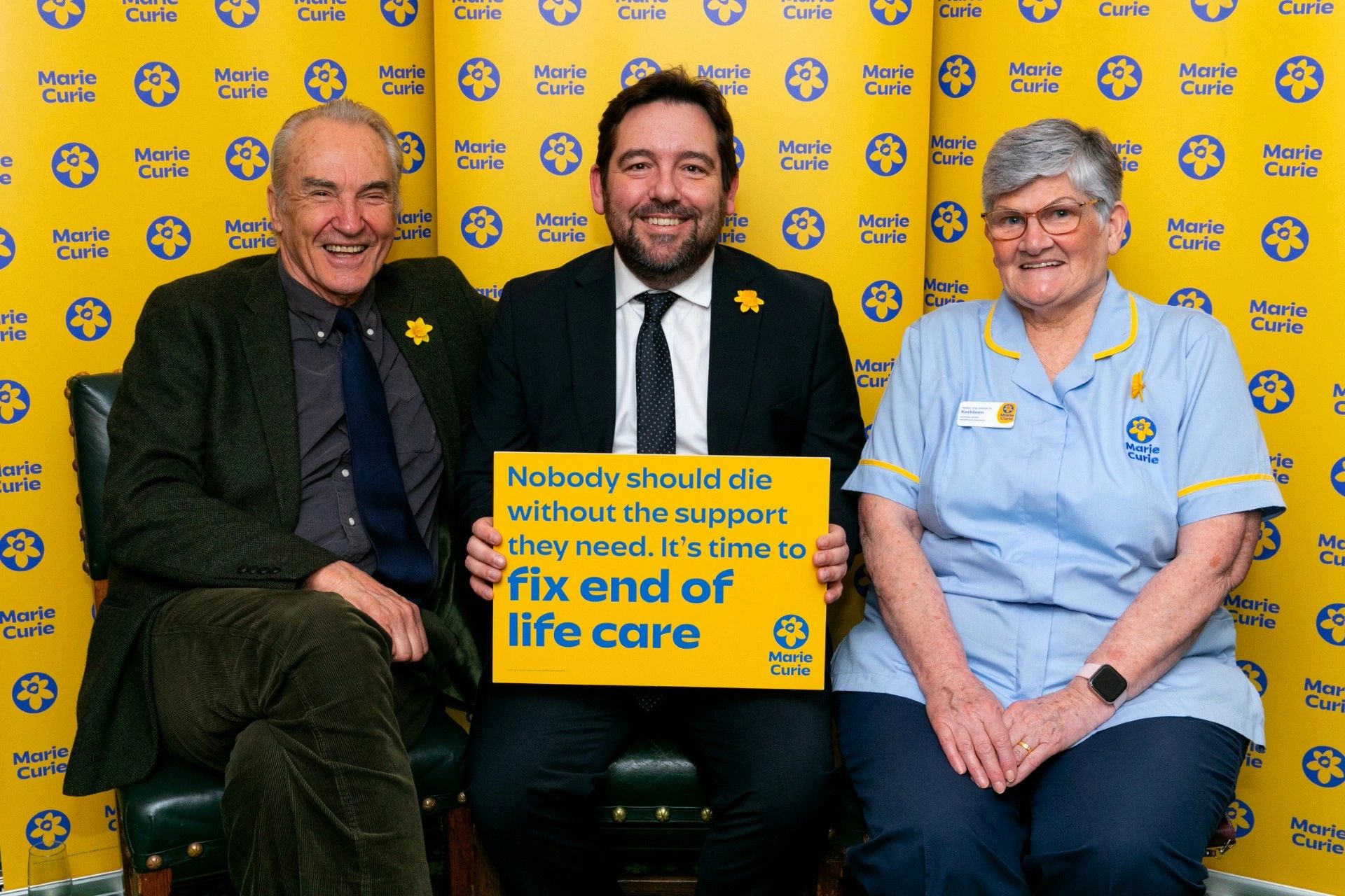 David Baines and Gavin and Stacey star support charity appeal