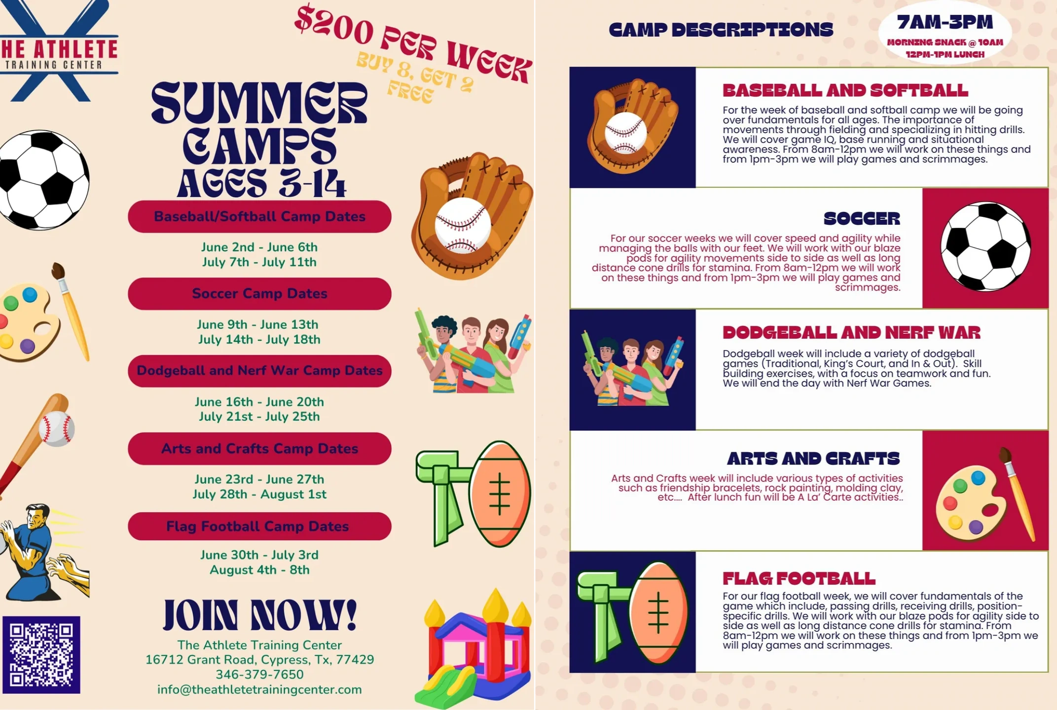 Instructors & Price List