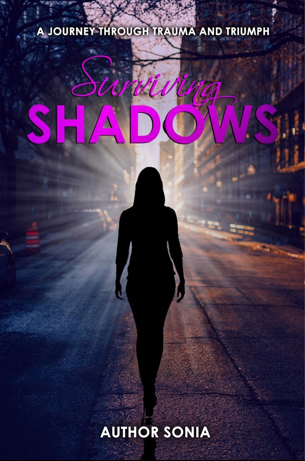 Surviving Shadows - Memoir Book, Self-Published Author, Surviving Shadows