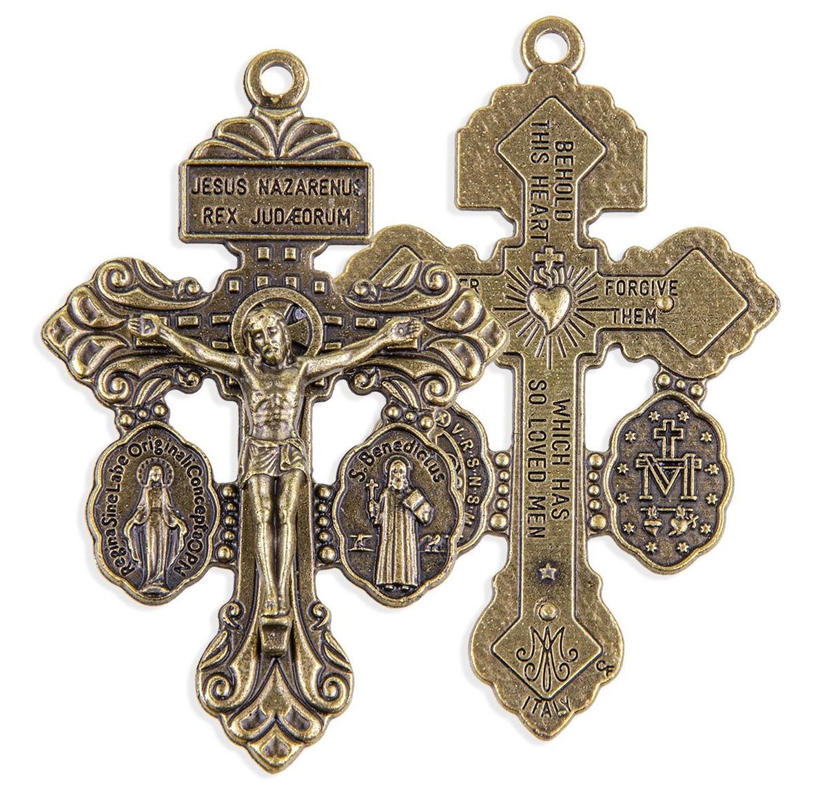 1-PC, 2.6", 13.4gr, Triple Threat 3-WAY Pardon Crucifix Premium museum ...