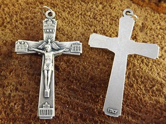 25 Piece, The Four Basilicas beautifully crafted, Genuine Silver ...