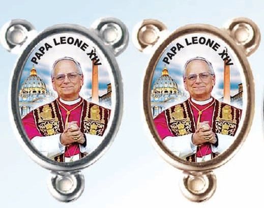 100-PC, 1.1", 3.7gr, Beautiful Finish Pope Leo XIV Picture Centerpiece ...