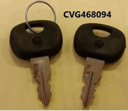 KEYS, CURTIS CAB DOOR, 1 SET OF 2 for Columbia ParCar. Part # CVG468094