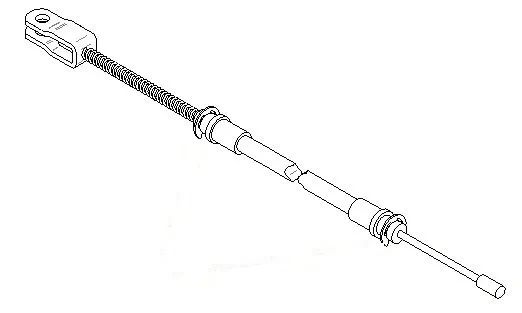 Cable, Brake for Columbia ParCar Payloader Burden Carrier BC2 BC3 Long ...