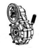 Rear Axle Center Section (Differential and Case) Tomberlin Emerge 12.25 ...