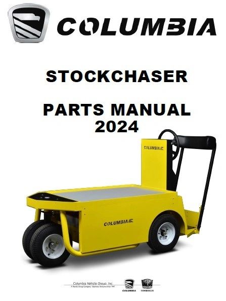 Manual, Parts, Columbia Stockchaser IS12 2024