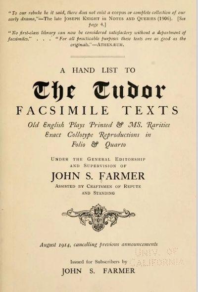 Tudor Facsimile Texts | shakedsetc.org