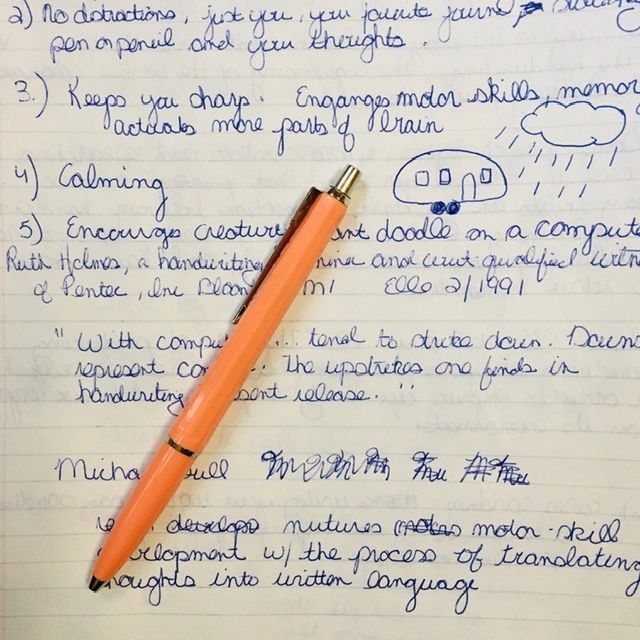 Benefits of Handwriting