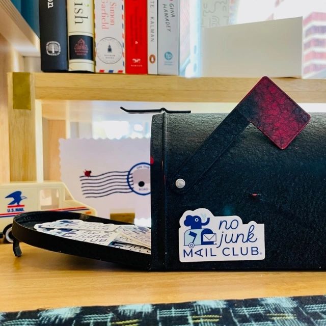 no junk Mail Club® Sticker