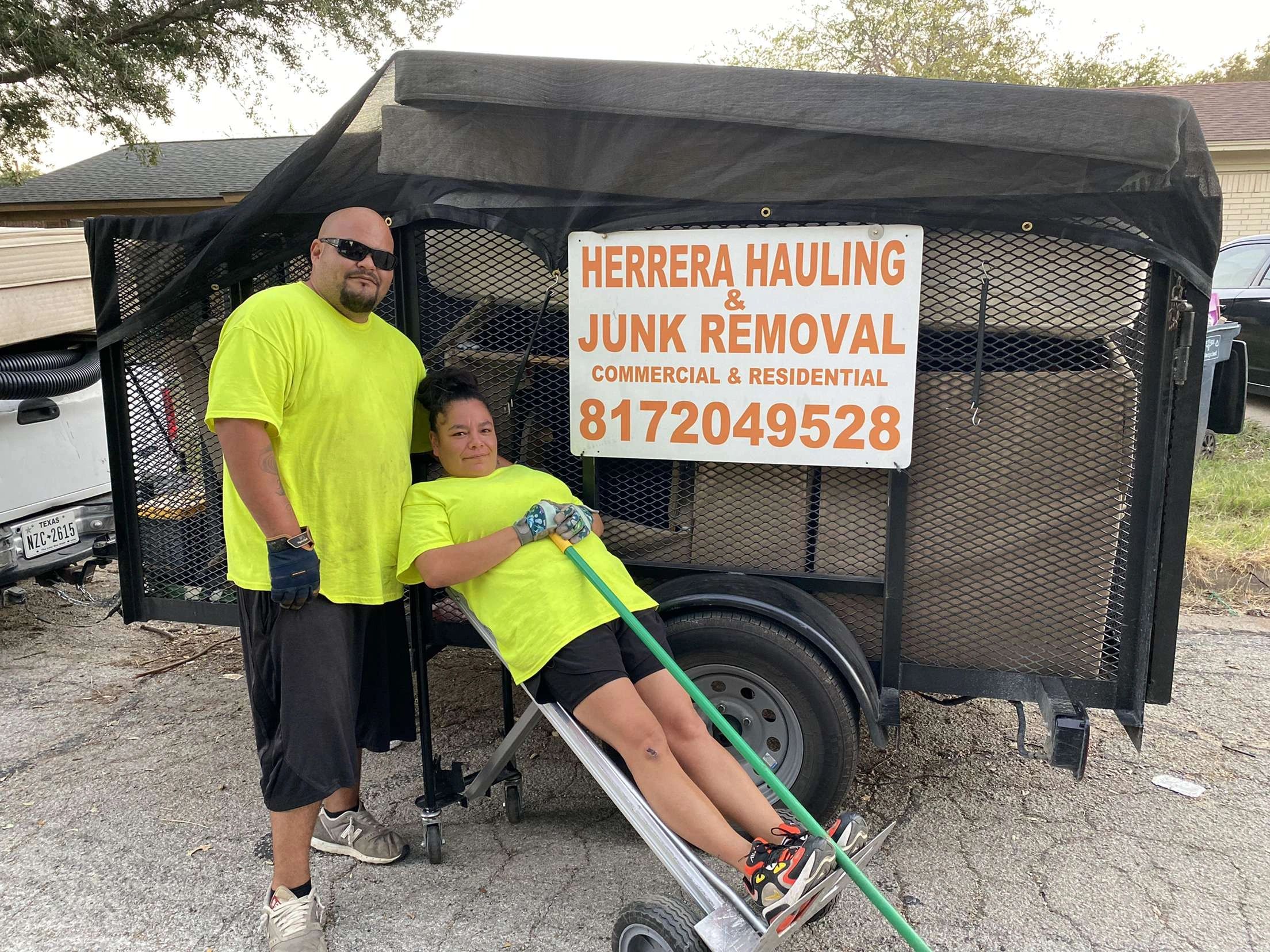 Herrera Hauling Junk Removal | Quick efficient junk removal in Fort Worth