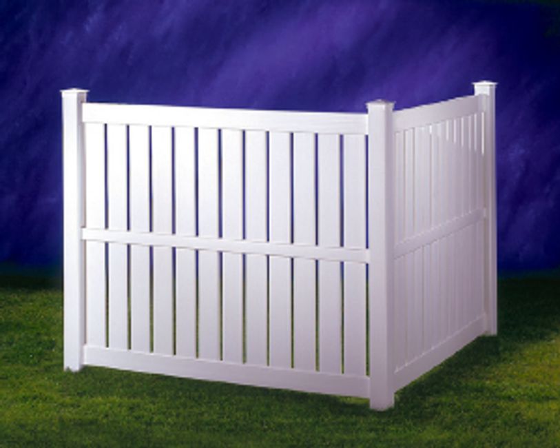 Vinyl Semi-Privacy Fence | Great Vinyl Fencing