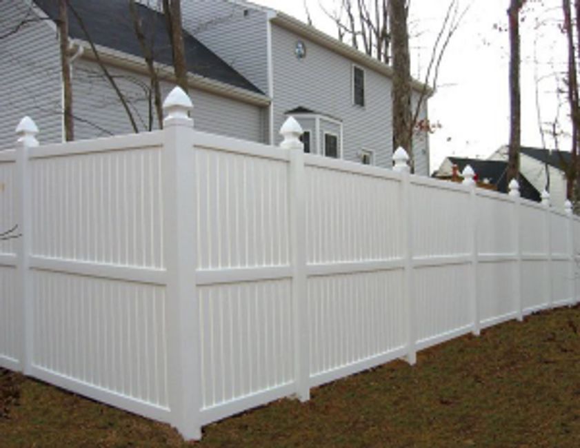 Vinyl Semi-Privacy Fence | Great Vinyl Fencing