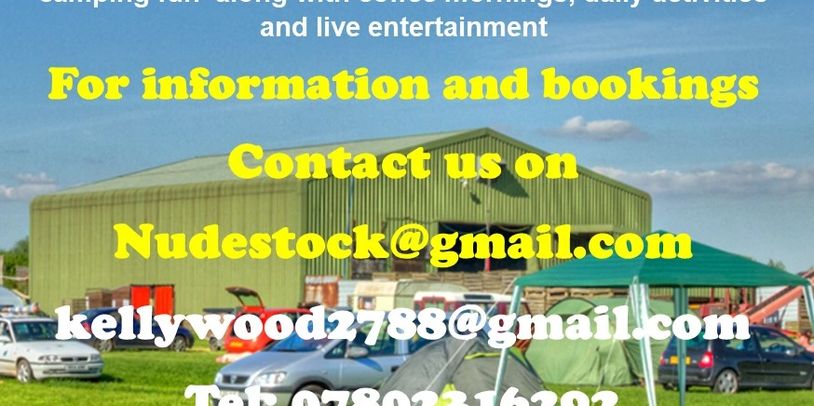 Candy farm nudestock - Caravans and Tents, Naturist Camping