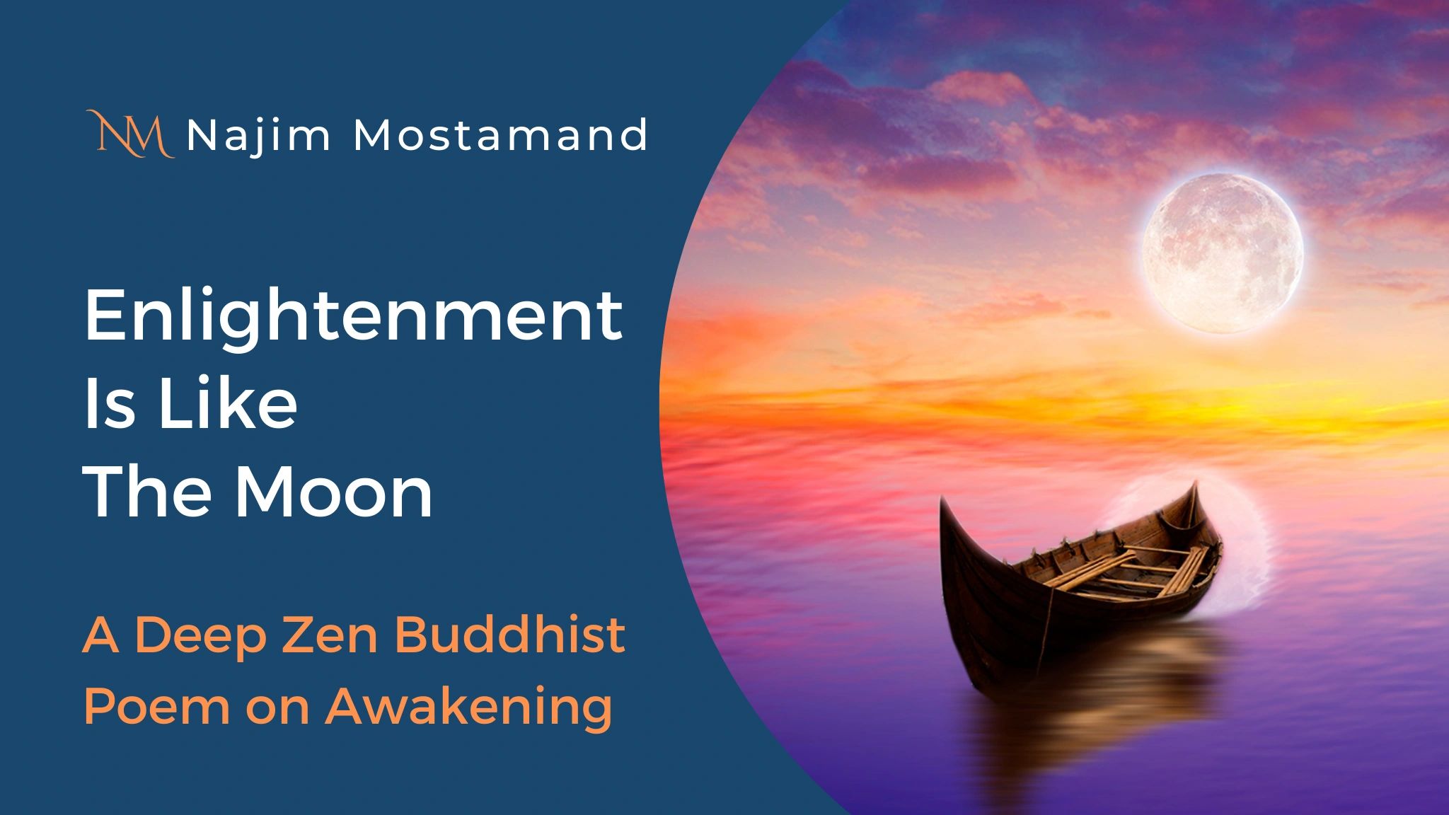 Enlightenment is Like the Moon: A Deep Zen Poem on Awakening