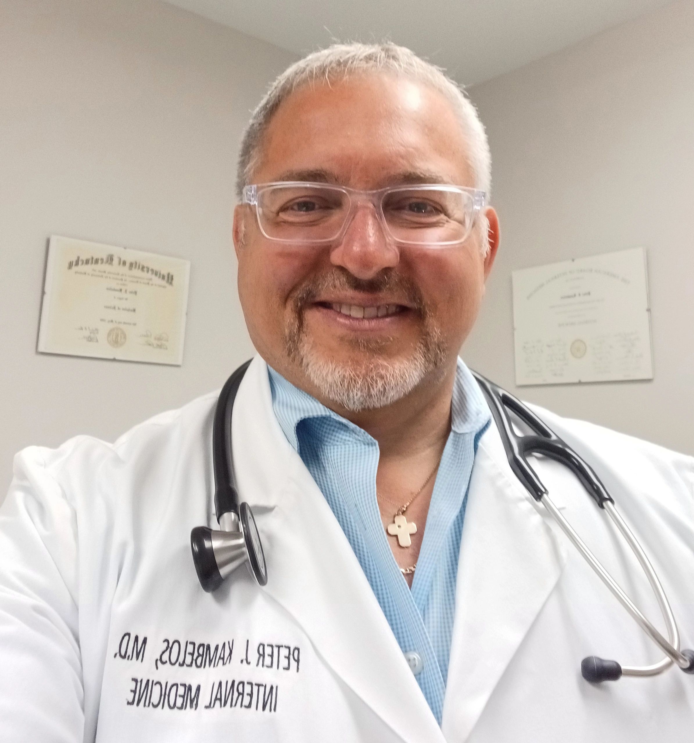 Contact | Peter J. Kambelos, M.D., F.A.C.P.