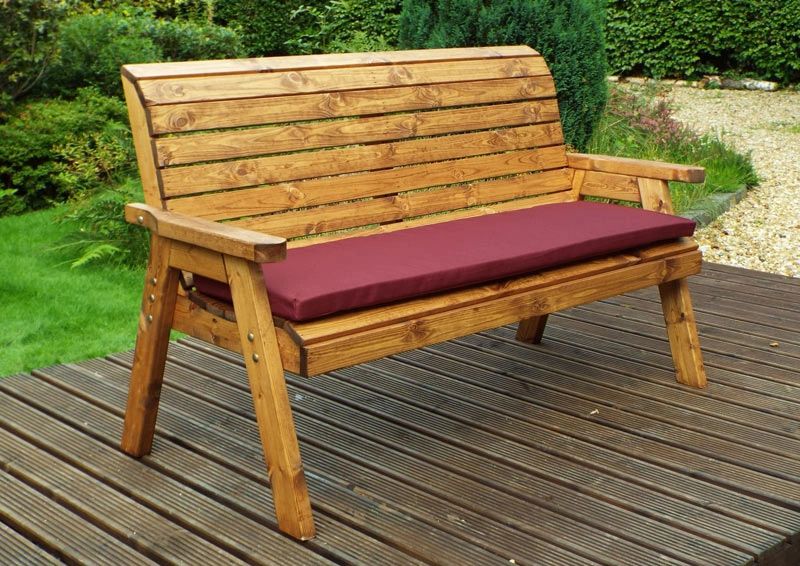 Three Seater Wooden Garden Winchester Bench