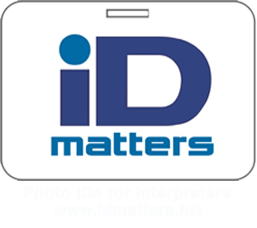 High-Quality ASL Interpreter Badges | ID Matters