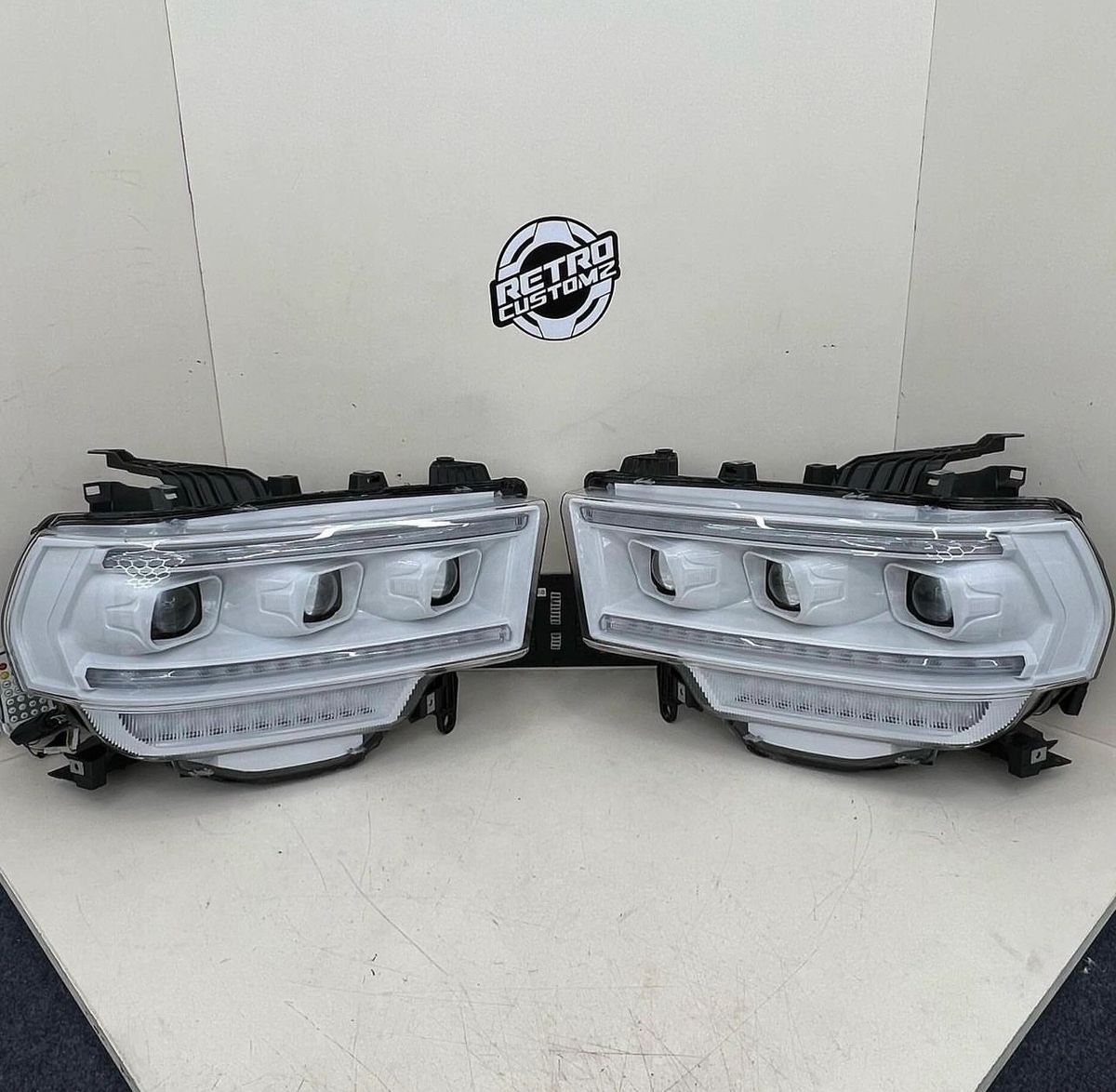 2019+ RAM HD COLOR MATCHED MORIMOTO LED HEADLIGHTS