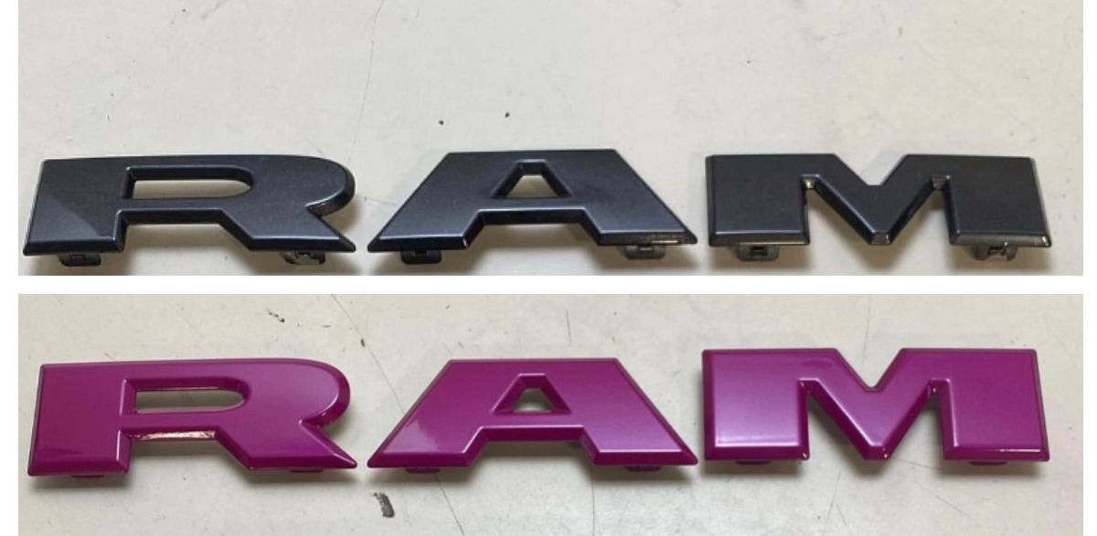 2019+ COLOR MATCHED RAM GRILLE EMBLEM