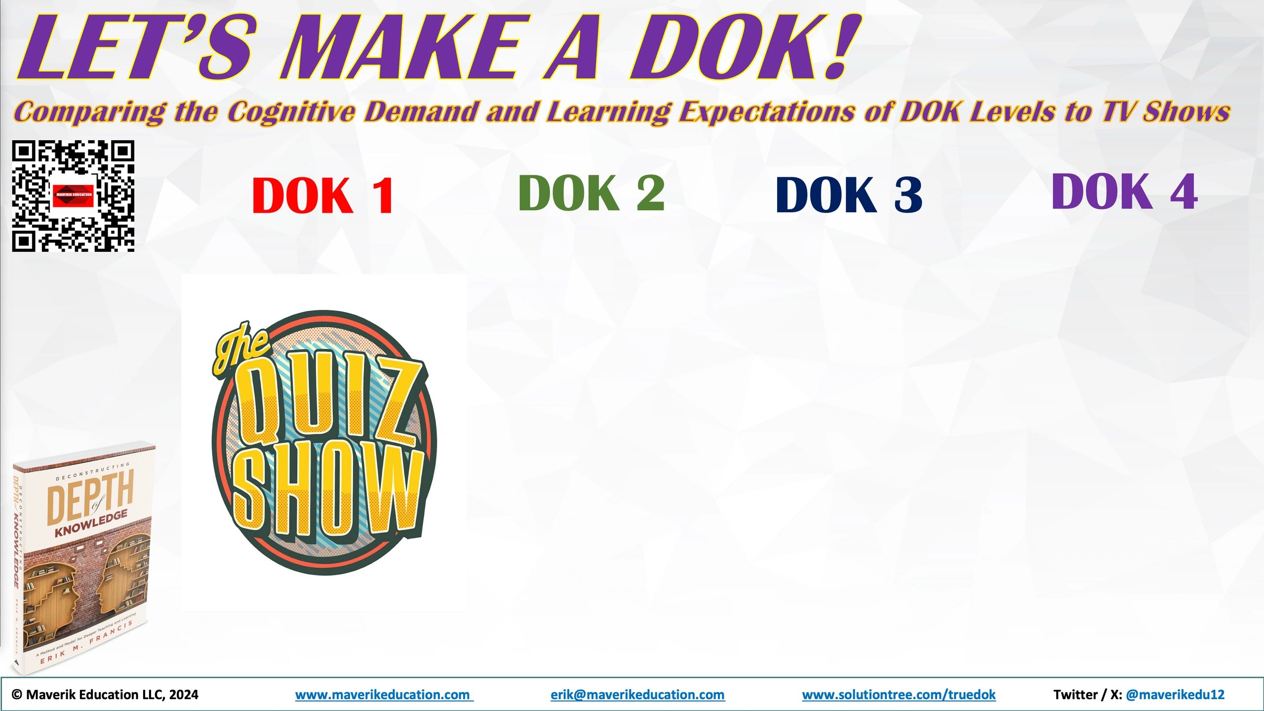 Let's Make a DOK 1!