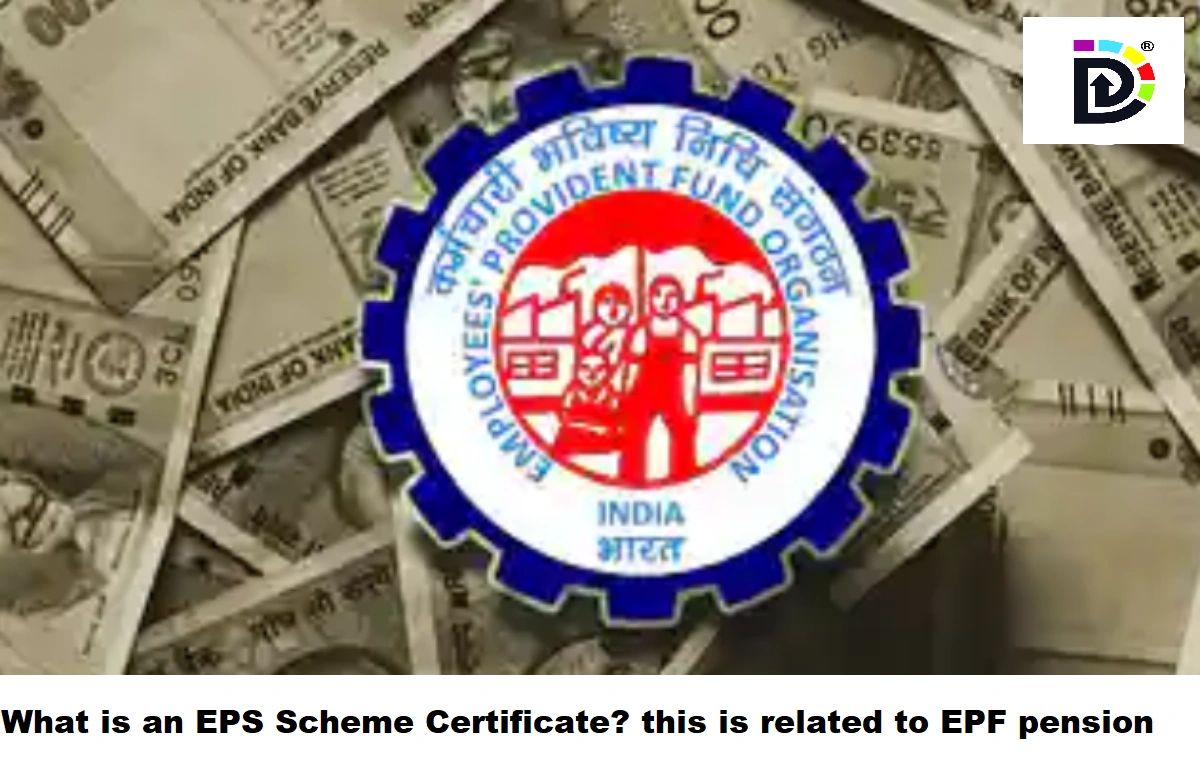What Is An Eps Scheme Certificate This Is Related To Epf Pension