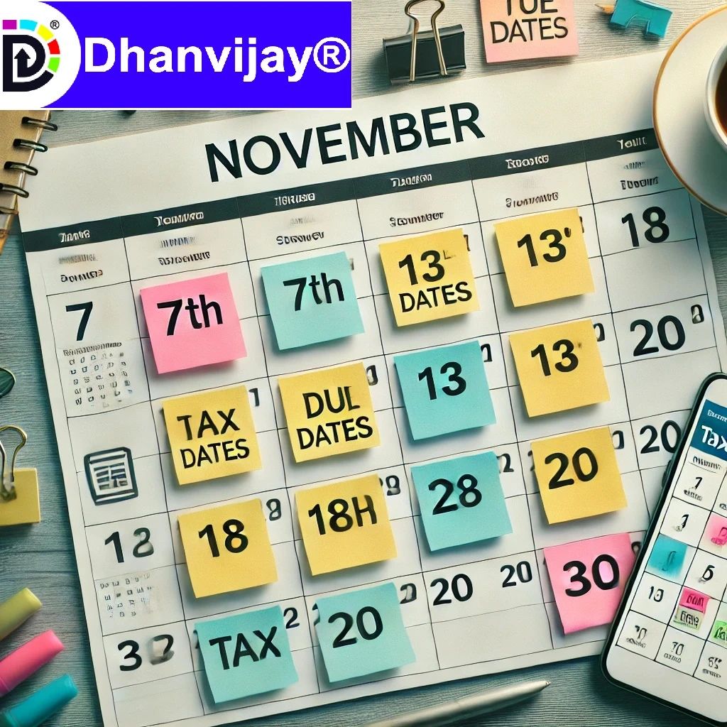 ️ November Tax Calendar: Key Deadlines You Can't Miss!