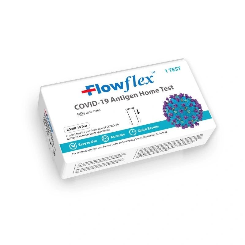 FlowFlex COVID-19 Rapid Antigen Test - FDA APPROVED