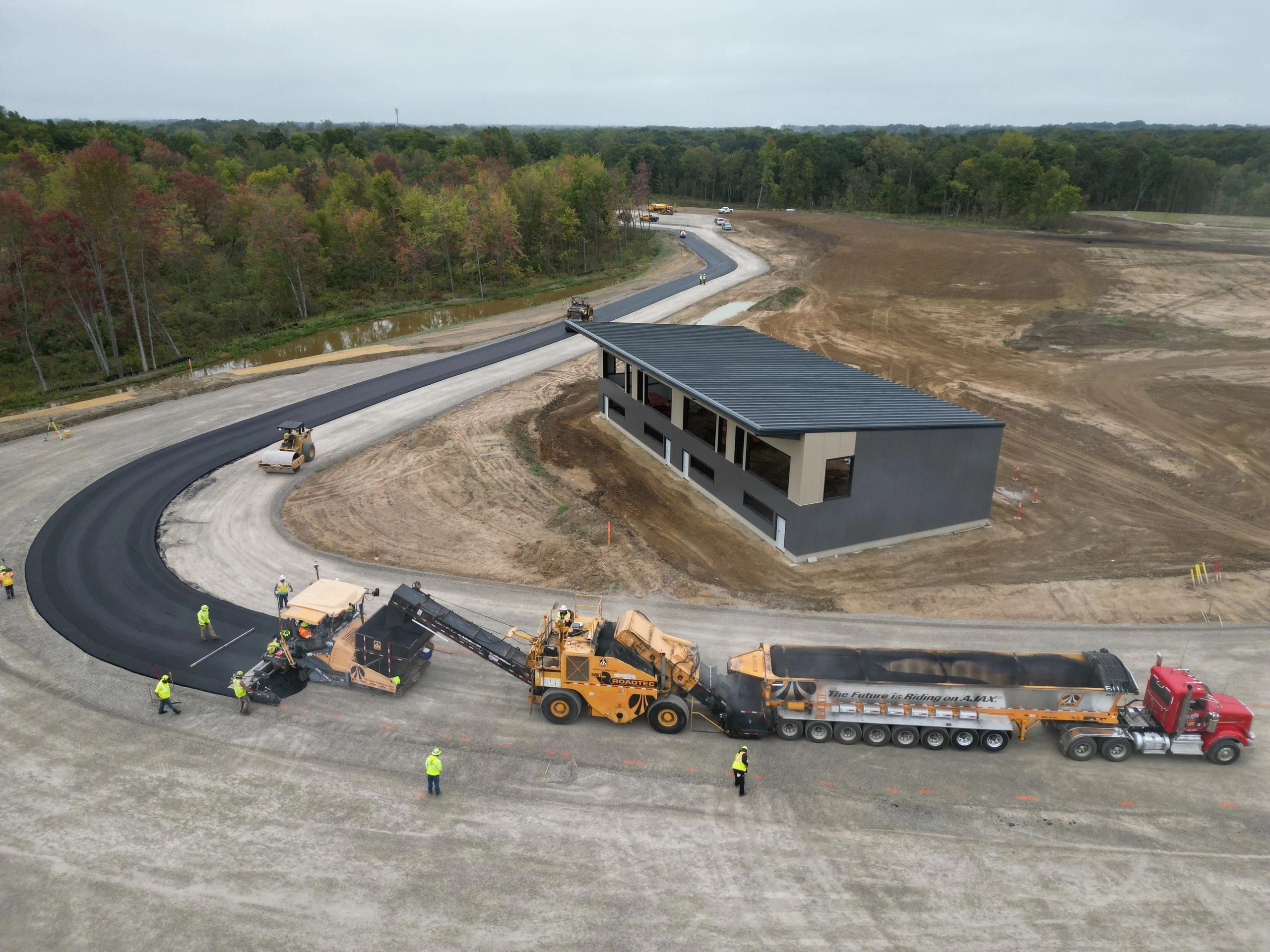Motorsports Gateway Howell: Paving of South Circuit