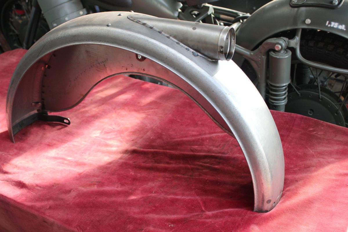 M72 URAL BMW R71 SIDECAR FENDER NEW RAW
