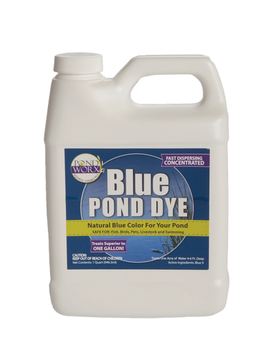 Blue Pond Dye