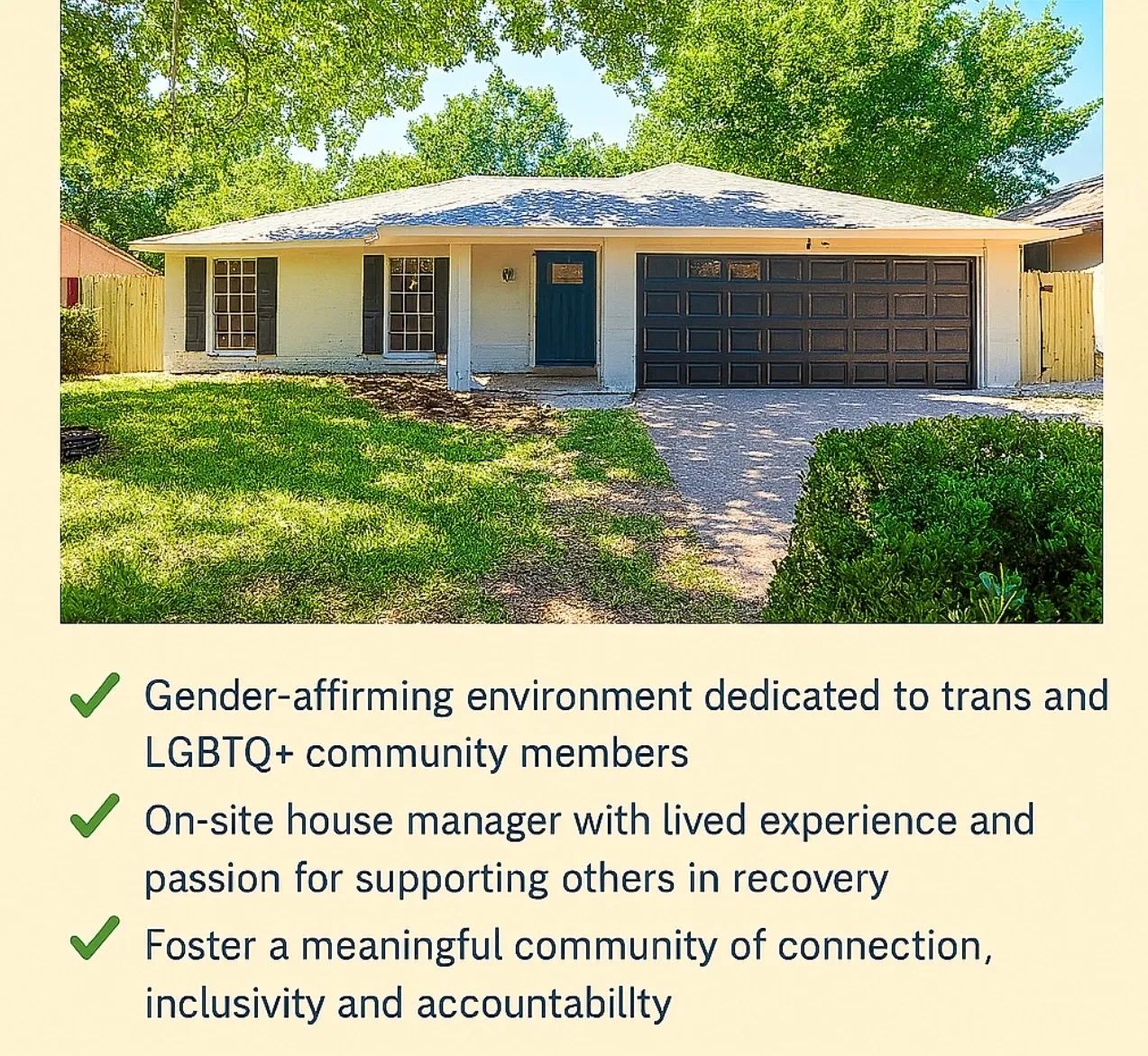 Transgender Sober Living - ATX Recovery