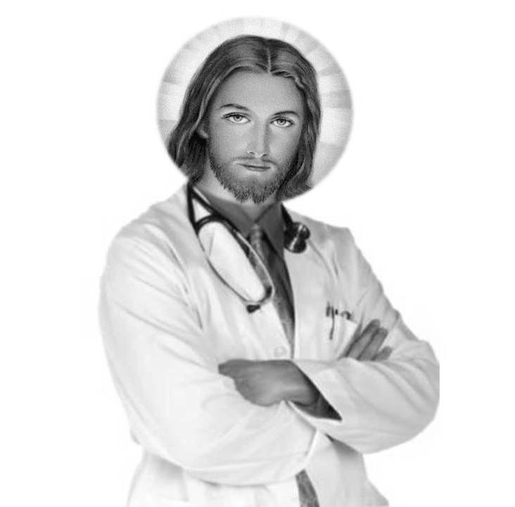 Let Jesus be your doctor ...