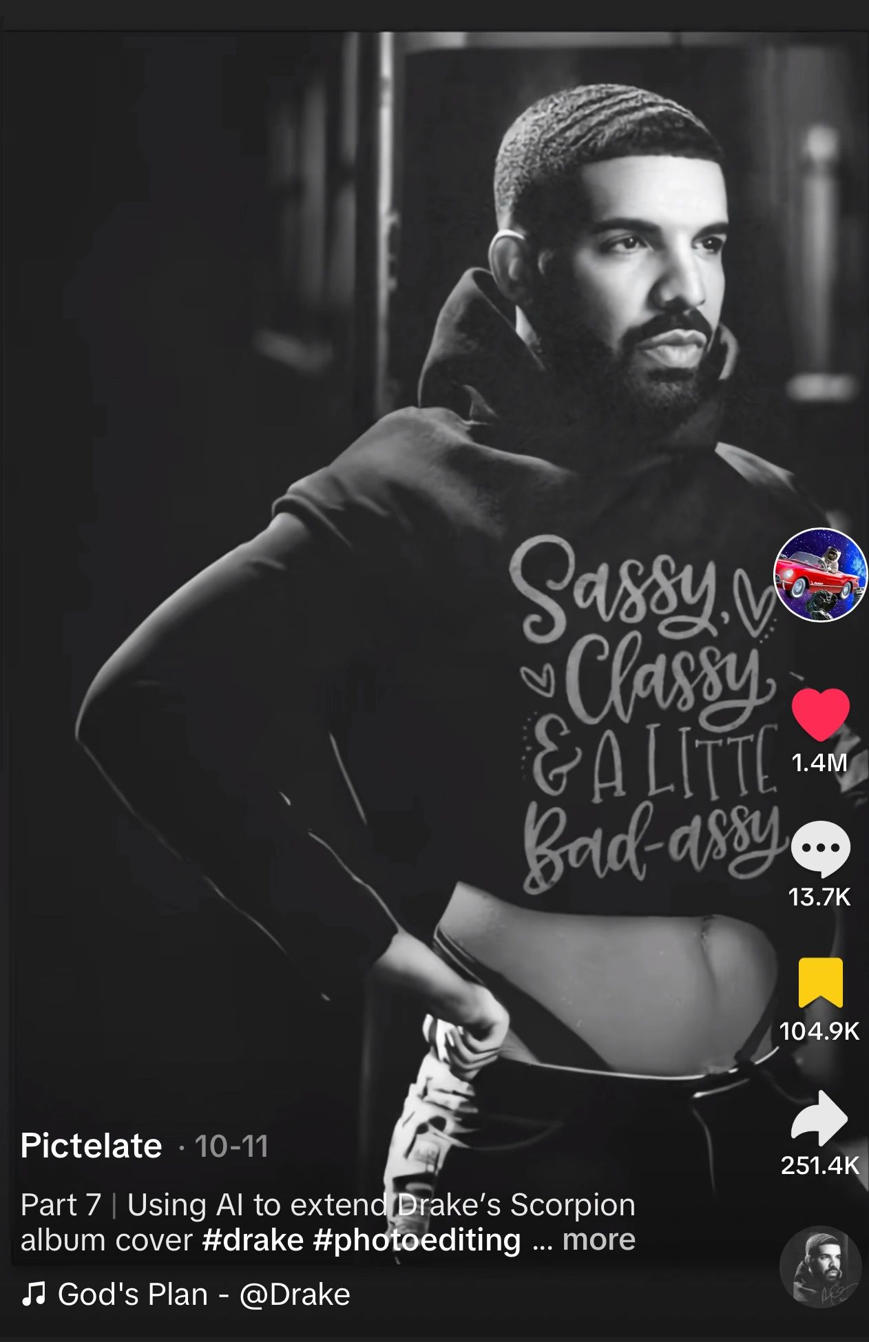 AI Predicts What Happens When Drake Wears a New Shirt