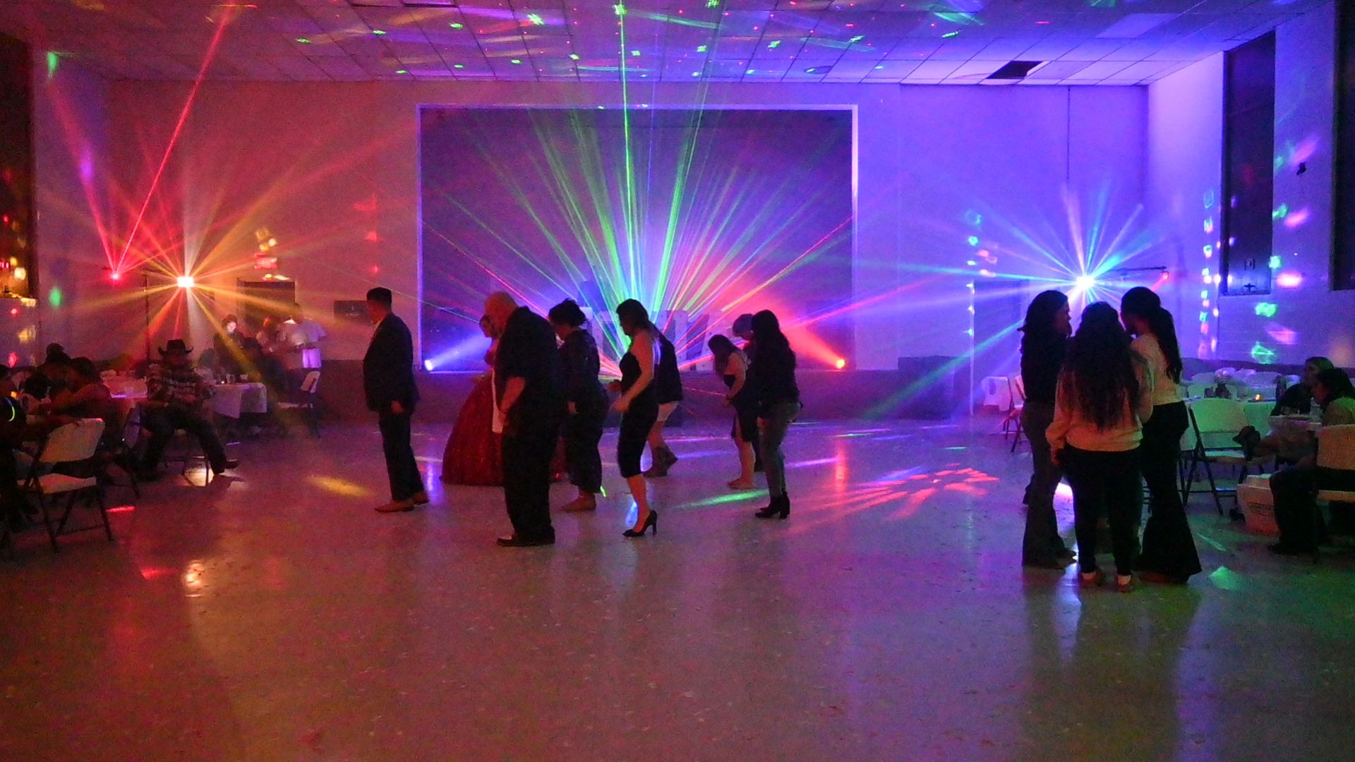 Live DJ & 4 Corner Laser Light Show