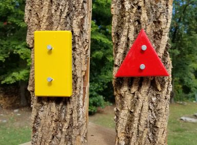 Trail Blazes - Hiking Trail Markers