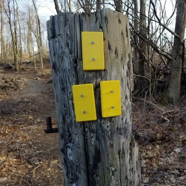 Trail Blazes - Hiking Trail Markers