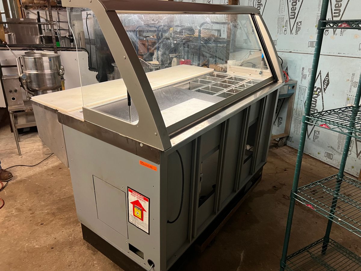 Duke USED SWD600-60flM Subway Refrigerated Sandwich Prep Line table ...