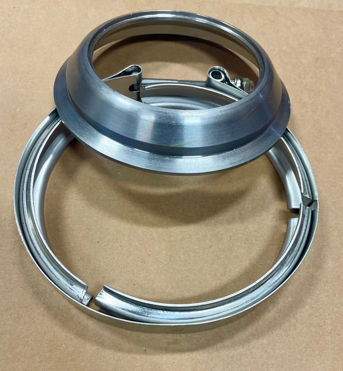 T6 Marmon flange and clamp