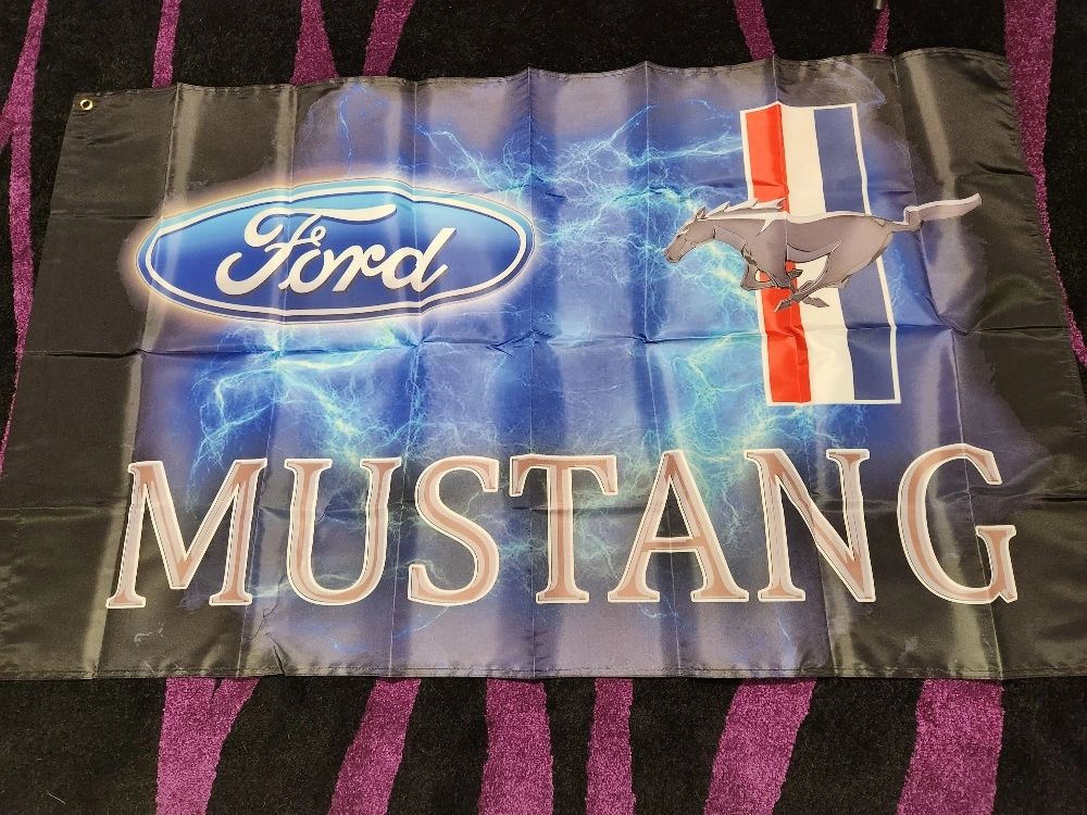 Mustang Ford Wall Flag