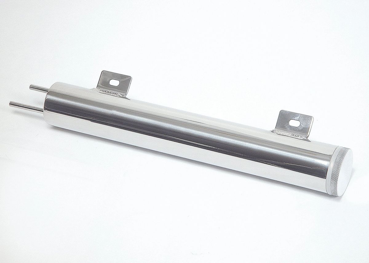 COOLANT OVERFLOW TANK-STAINLESS STEEL