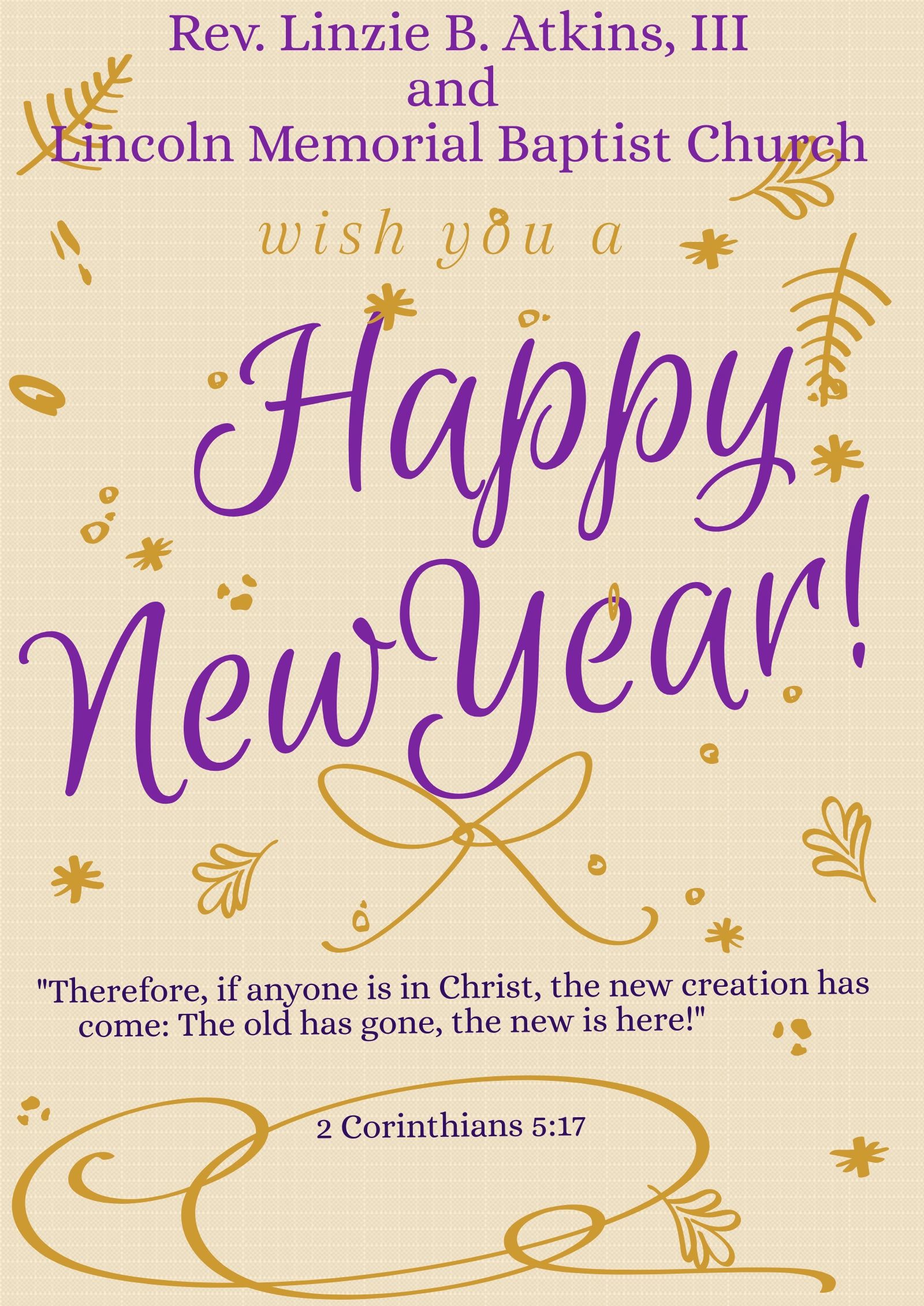 THE TESTAMENT | Lincoln Memorial Baptist Church