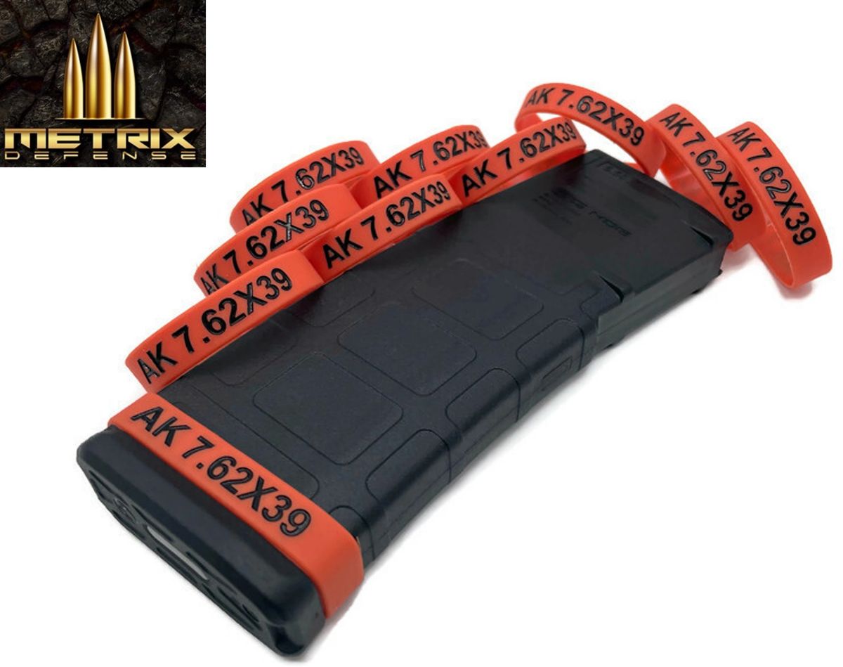 AK 7.62x39mm MAG ID Band THICK & Durable