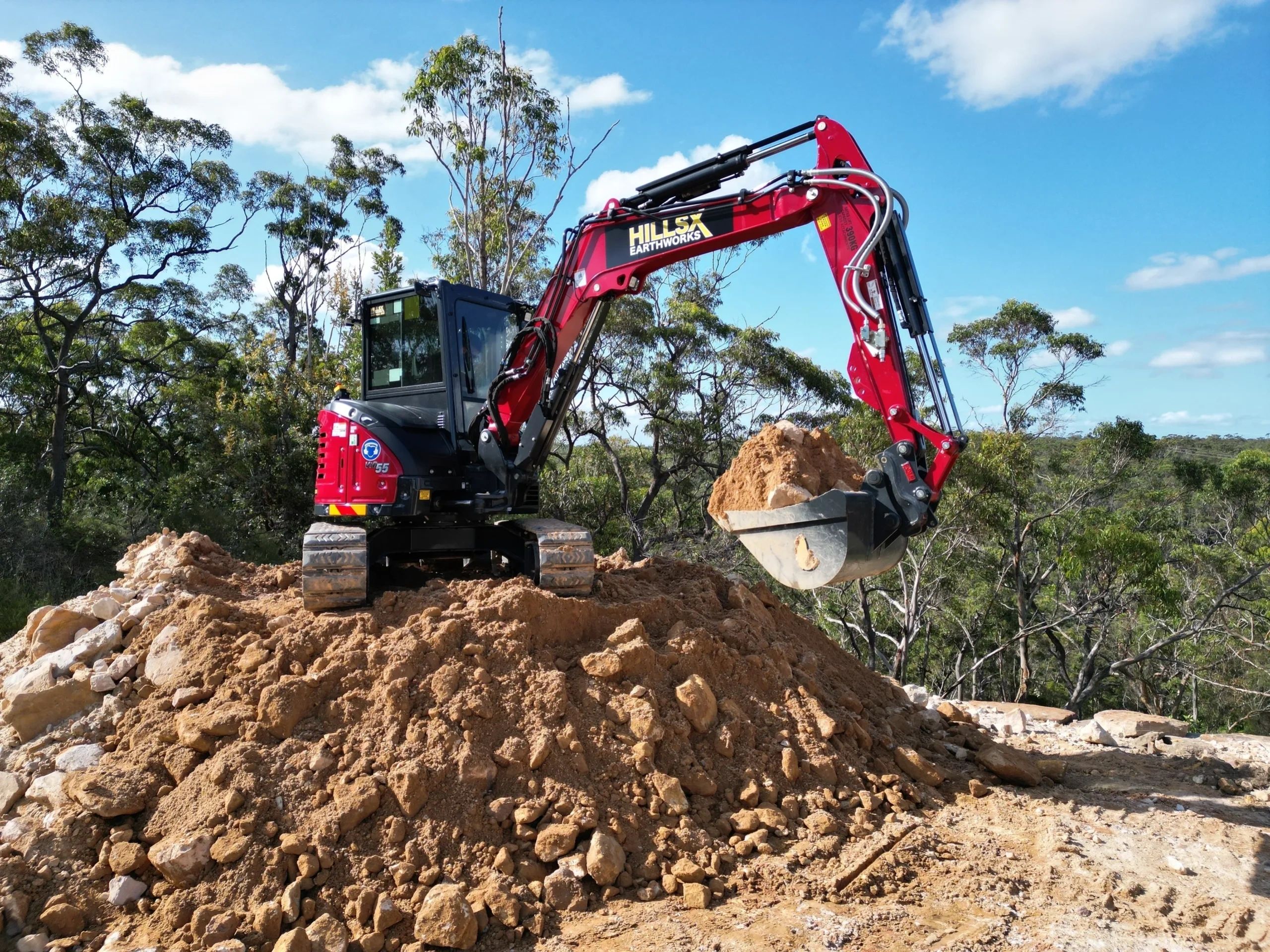 Earthworks, Rock Excavation - Hillsx - Dural, New South Wales