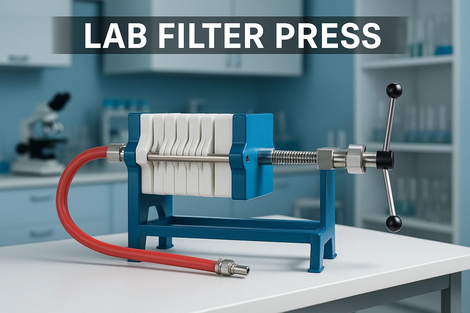 Lab & Pilot Filter Press | Tabletop & Small Filter Press Systems