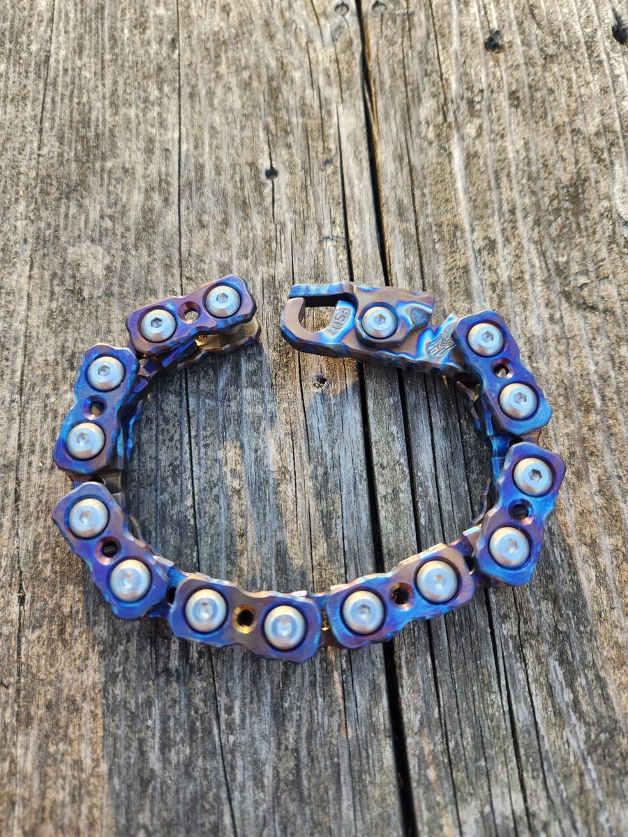 T-1 - Titanium Chain Bracelet