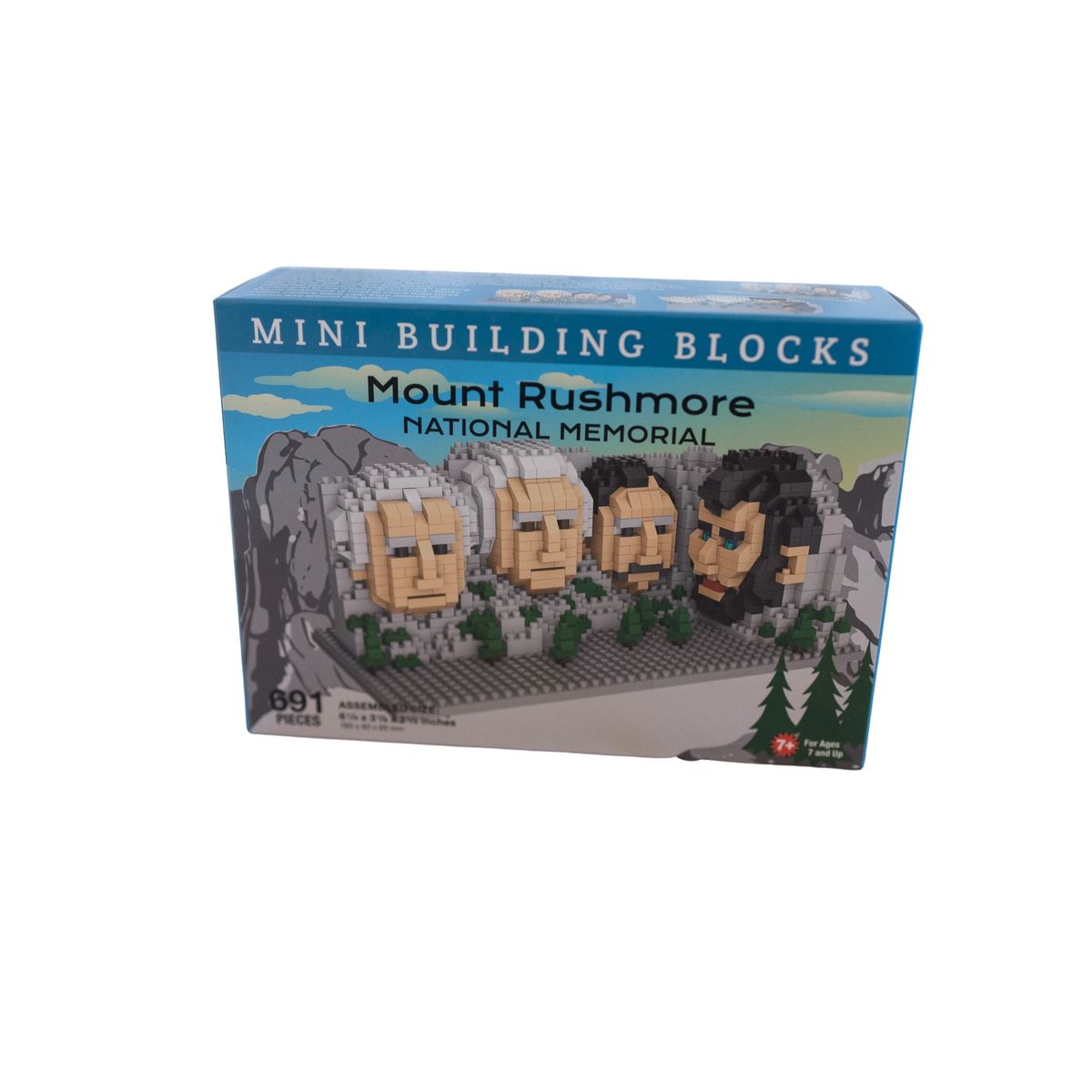 Mt Rushmore Lego Set