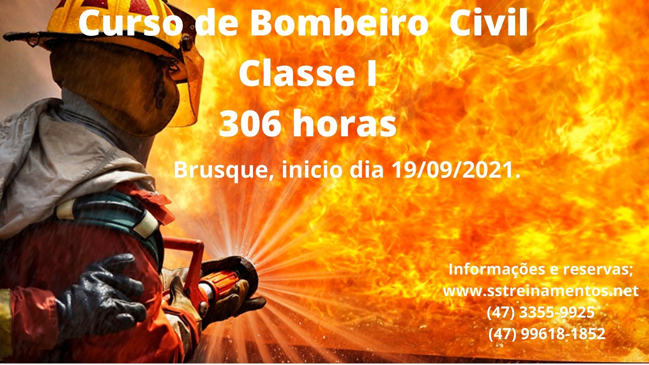Curso de Bombeiro Civil conforme ABNT NBR 14608 2020.