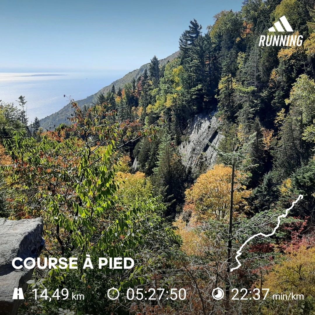 2022-10-05 Sentier de la Cîme jusqu'au refuge de la faille