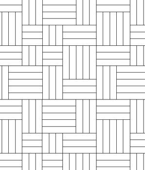 Jelly Roll Day Party - Crazy Weave Pattern